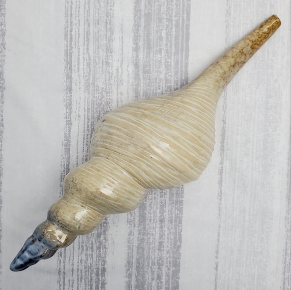 Accents | Ceramic Spindle Seashell Decor | Poshmark